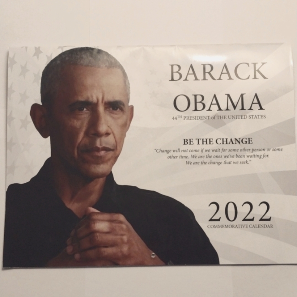 Barack Obama 2022 Commemorative Calendar - Gem